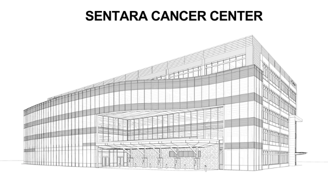 Sentara Cancer Center Construction Progress - Burgess Snyder